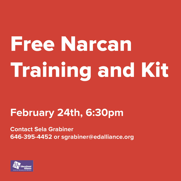 Free Narcan Training & Kit - GO Magazine