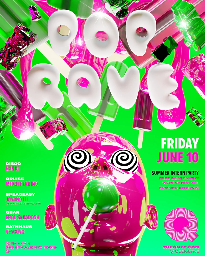 Pop Rave: Summer Intern Party - GO Magazine