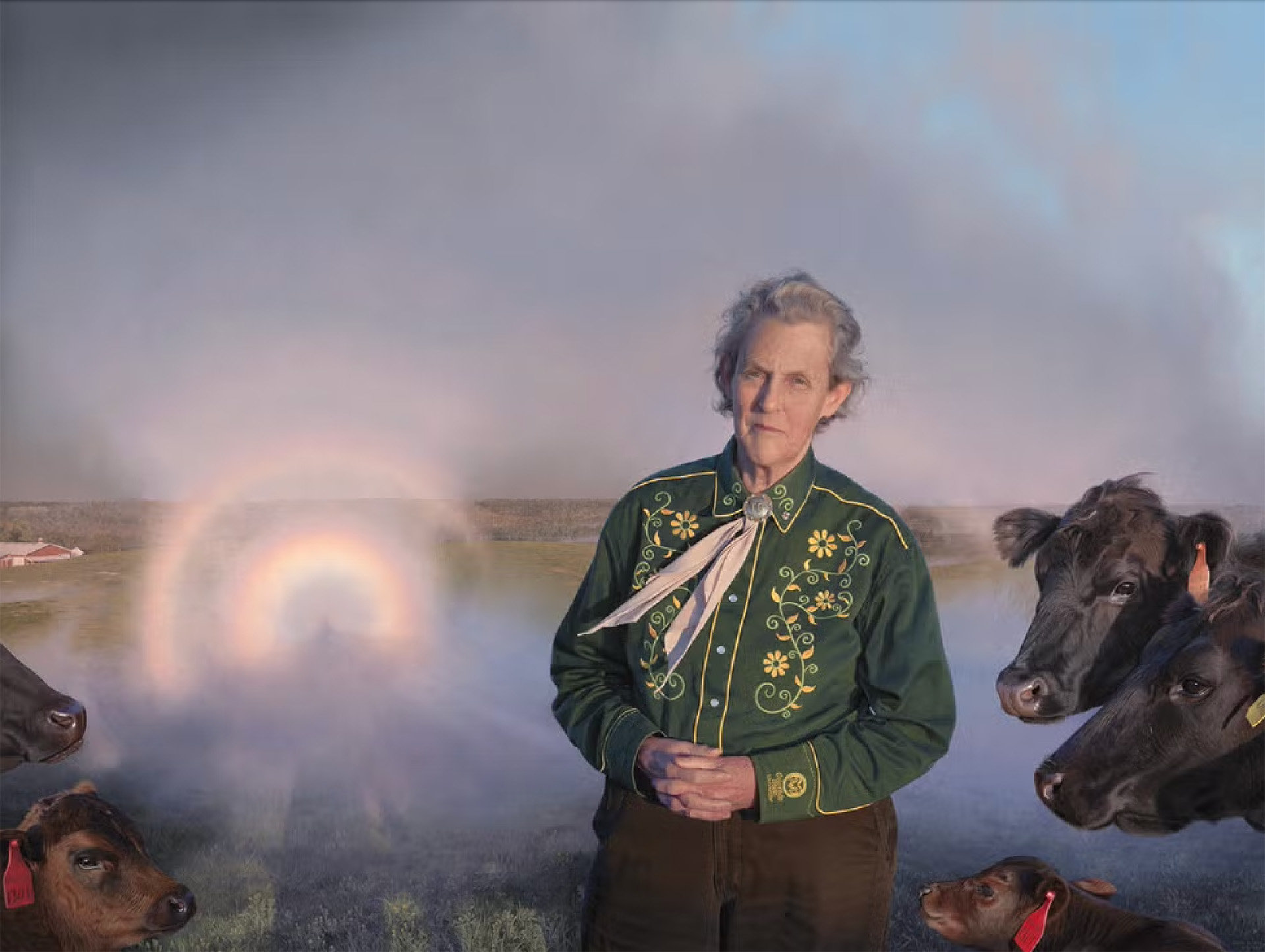 Painting Of Proud Asexual and Autism Activist, Temple Grandin, Now On ...