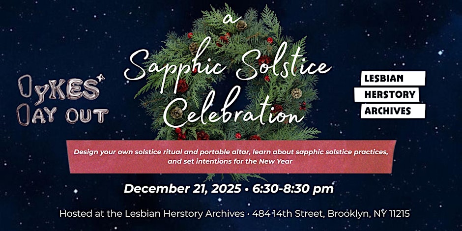 Lez Craft! Sapphic Solstice Celebration with Dykes’ Day Out - GO Magazine