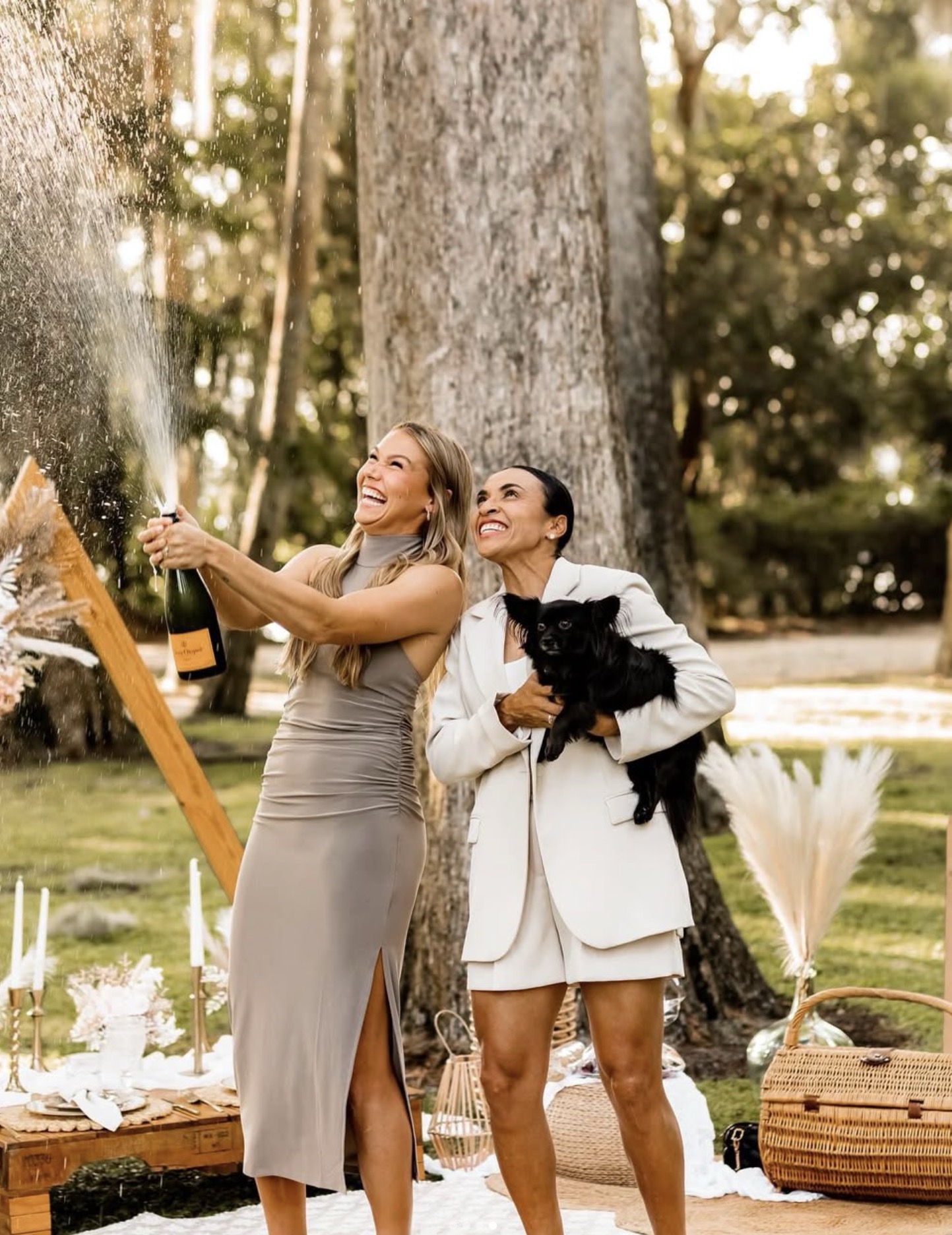 Two Sapphic Soccer Couples Kick Off The New Year With Vows - GO Magazine