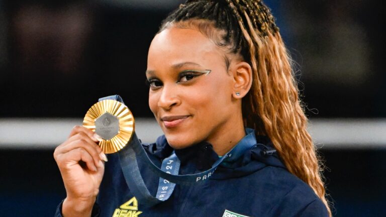 Did Olympic Gymnast Rebeca Andrade Just Hard Launch A New Girlfriend ...